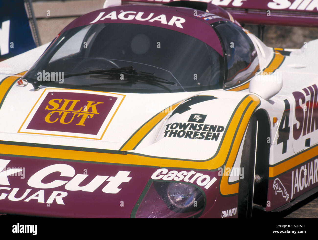 Racing Car Close Up Stock Photo - Alamy