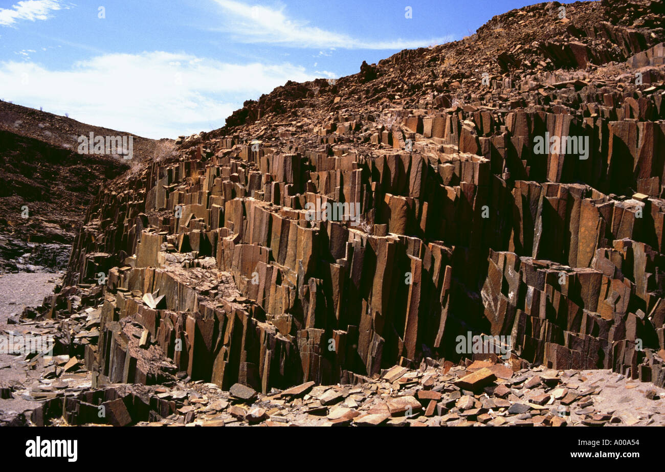 Namibia the organ pipe national monument Stock Photo - Alamy