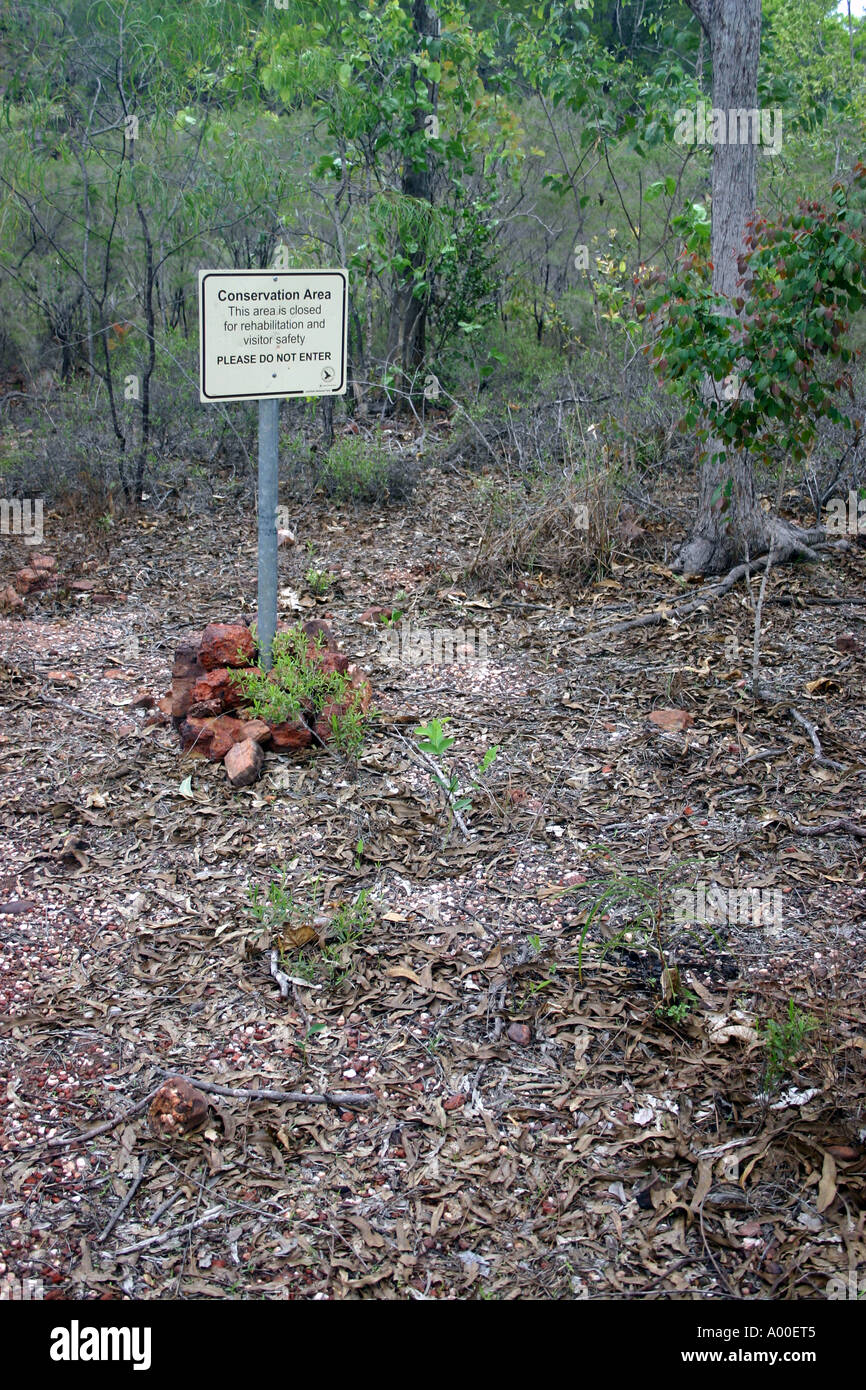 Conservation area sign Stock Photo - Alamy
