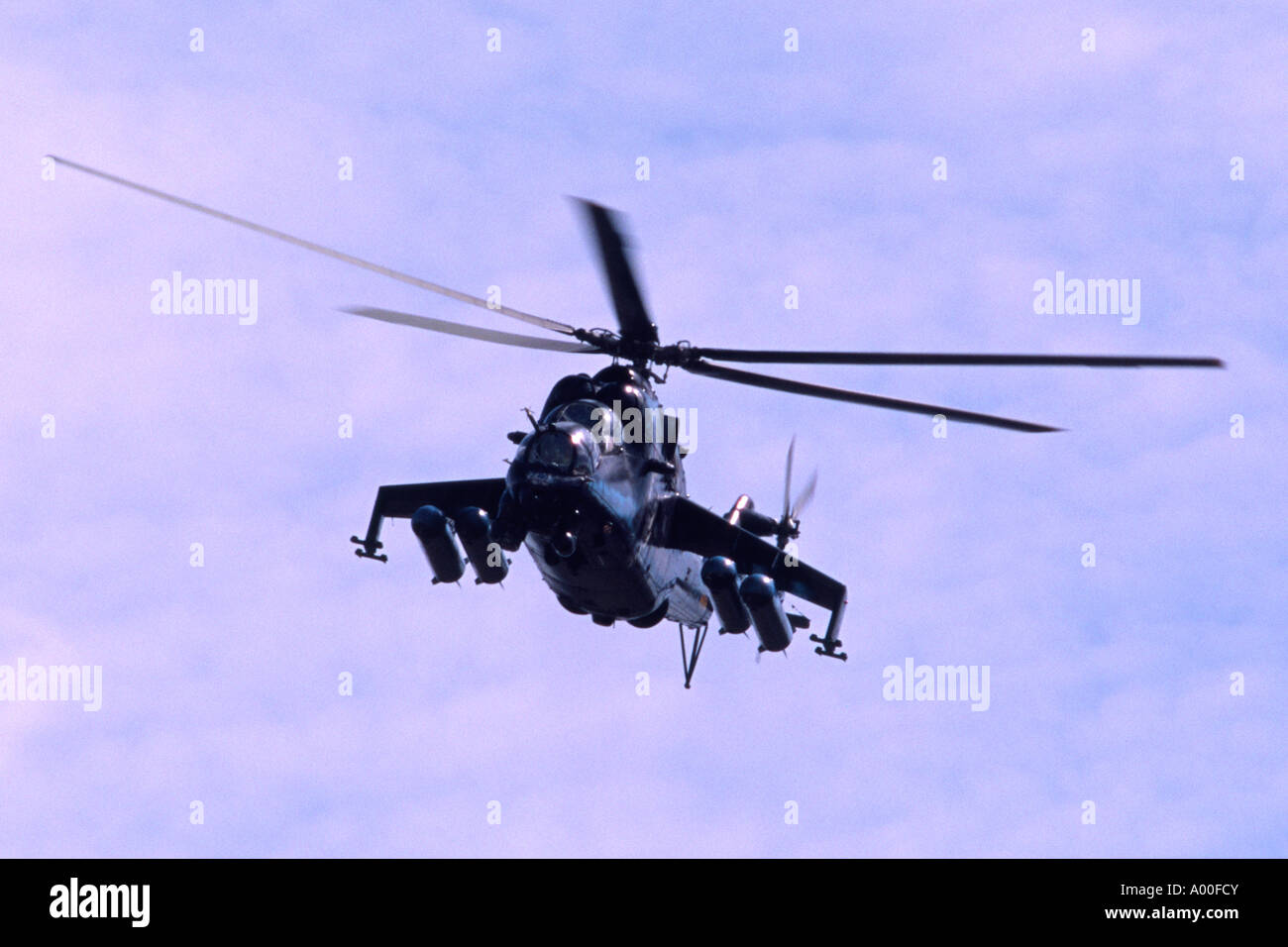 Mil mi 24 hind helicopter gunship hi-res stock photography and images ...