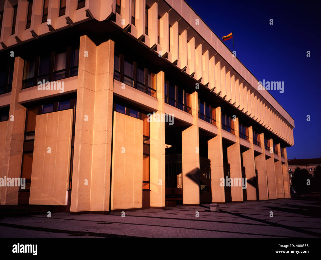 Government Building Vilnius Lithuania Stock Photo - Alamy