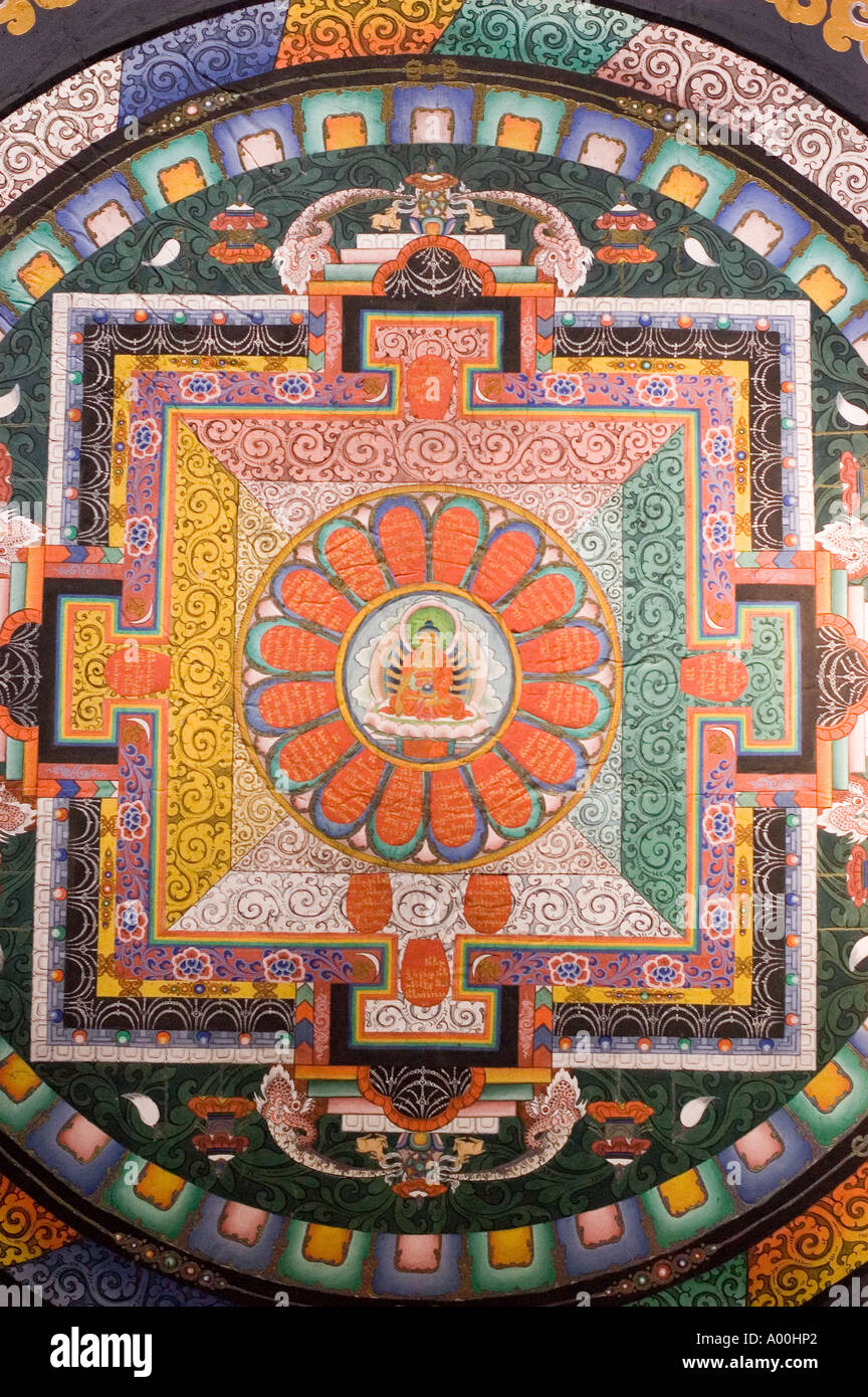 Mandala roof decoration hi-res stock photography and images - Alamy