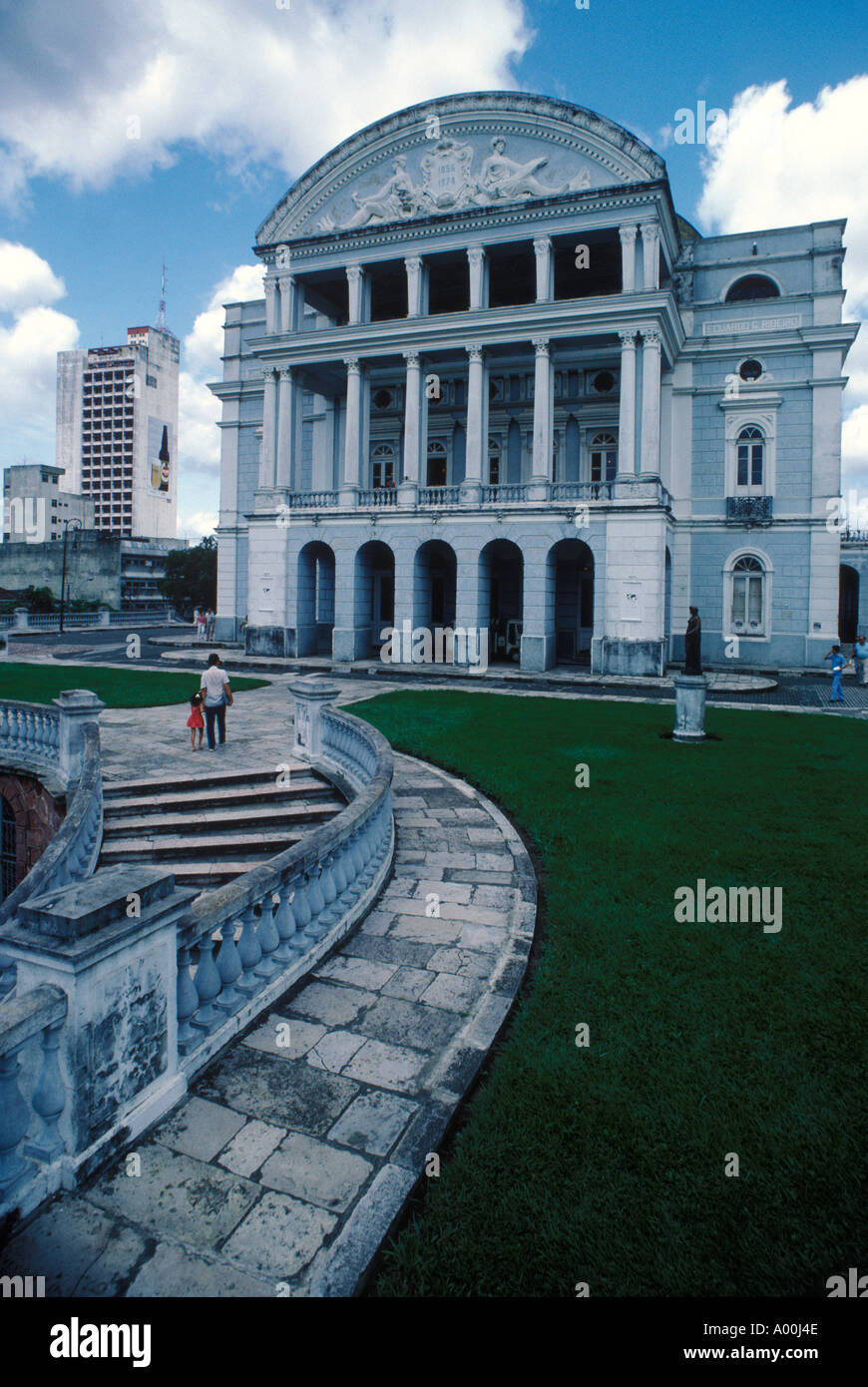 Teatro Amazonas the Manaus opera house Brazil South America 1980s 1985 ...