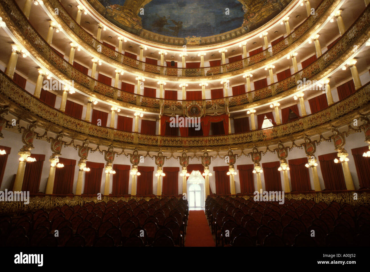 Manaus Opera House Interior High Resolution Stock Photography and ...