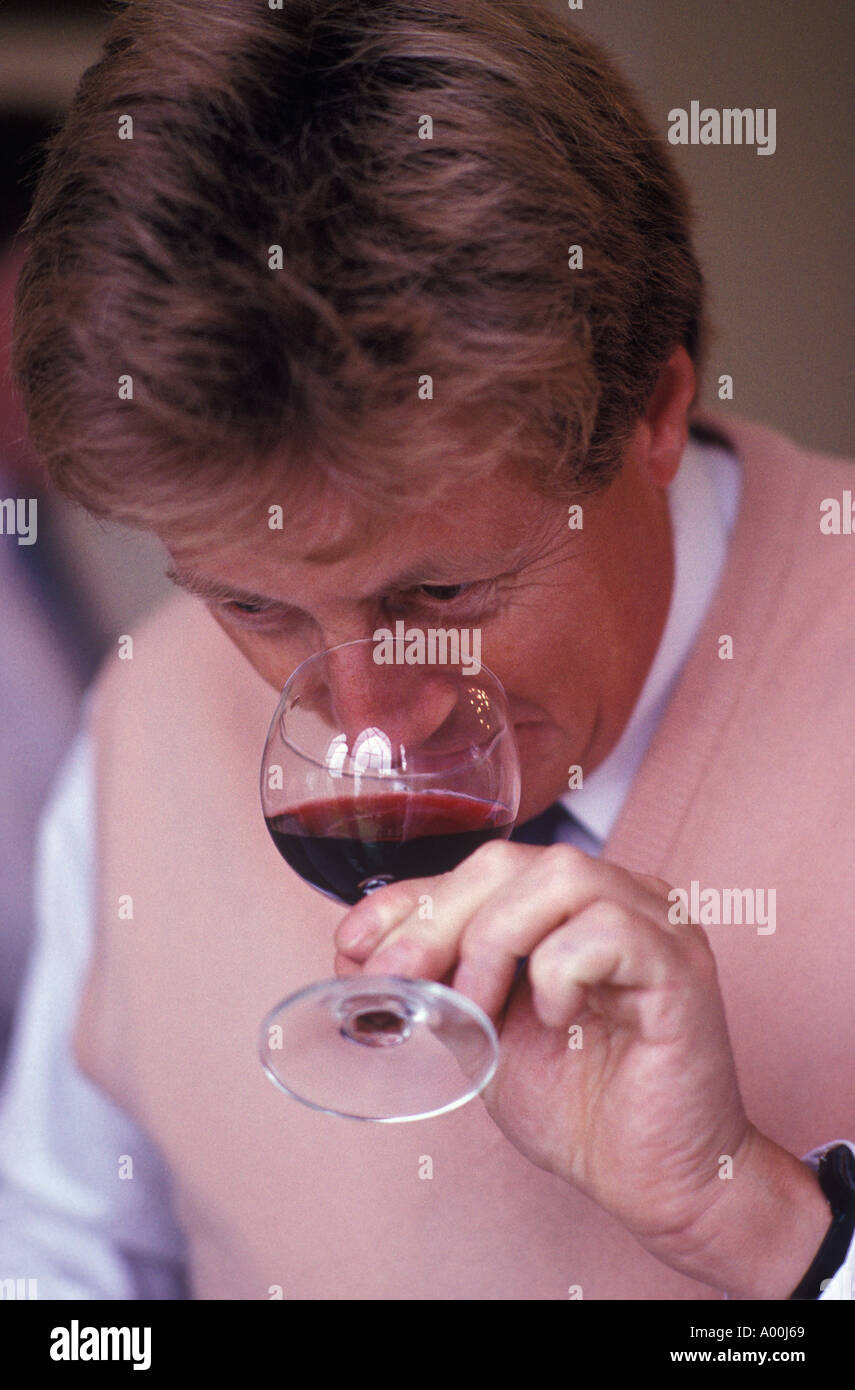 Tasting English red wine Somerset at Pilton Manor Vineyard. Member of ...