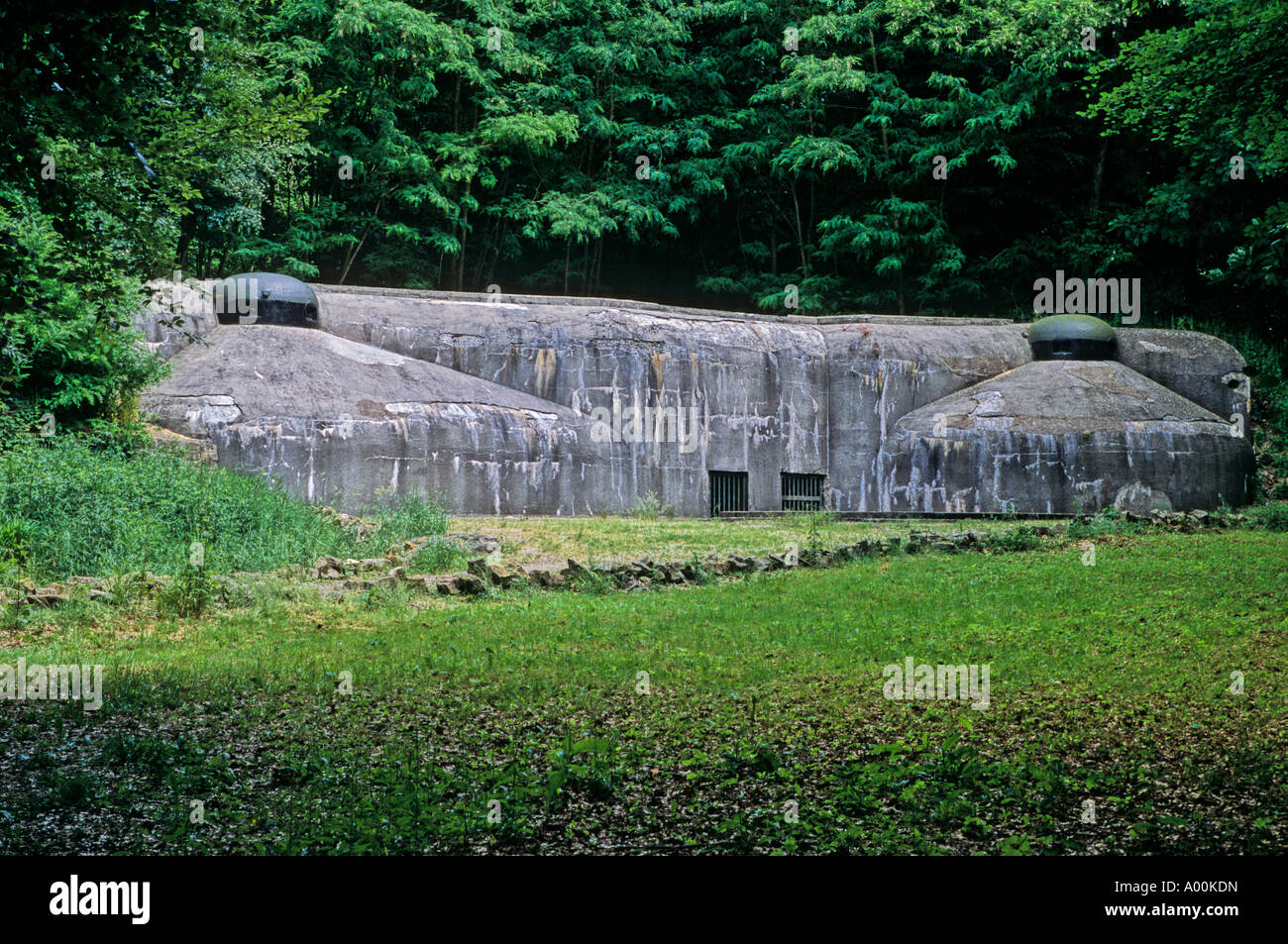 MAGINOT LINE SCHOENENBOURG ALSACE FRANCE Stock Photo - Alamy