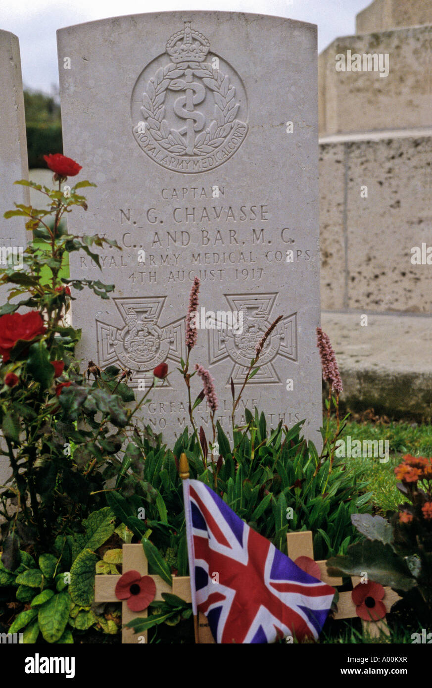 Noel chavasse victoria cross hi-res stock photography and images - Alamy