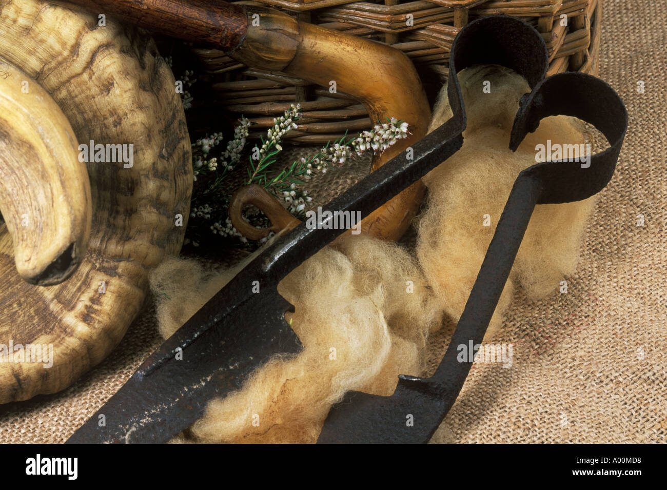 Crook horn hi-res stock photography and images - Alamy