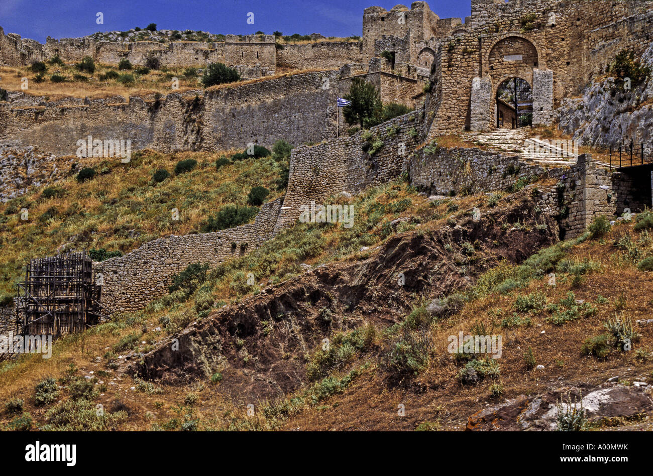 RUINS CORINTH GREECE Stock Photo - Alamy