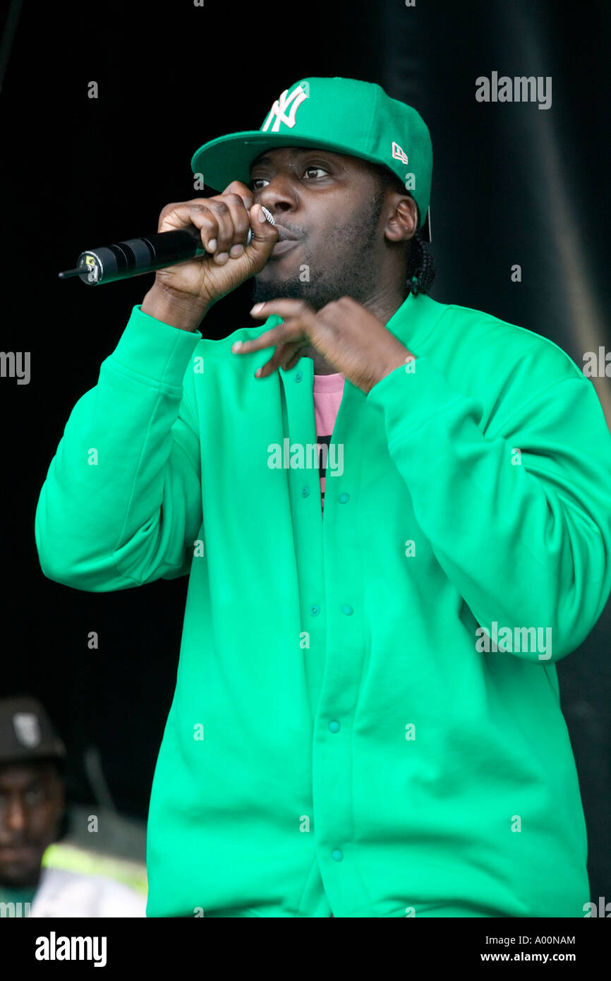 Sway Hip Hop Star and Rapper Stock Photo - Alamy