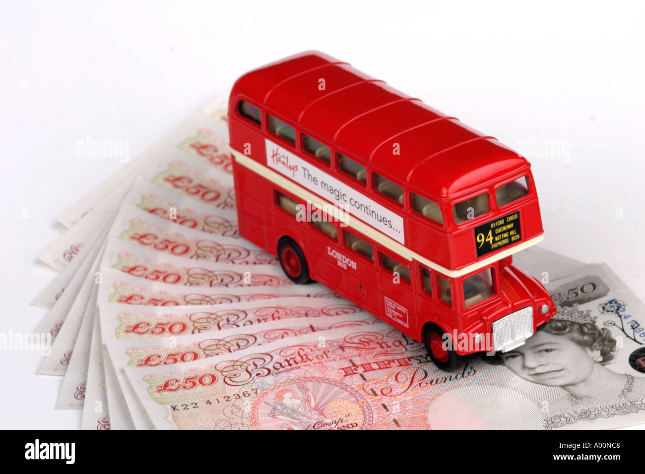 Red London Bus Stock Photo - Alamy