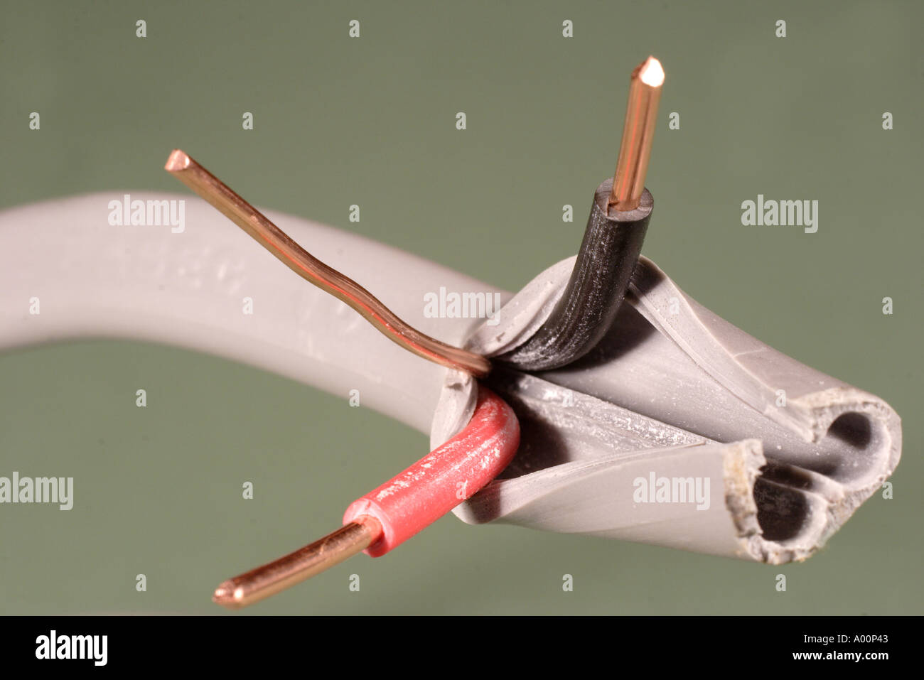 Twin And Earth Cable High Resolution Stock Photography and Images - Alamy