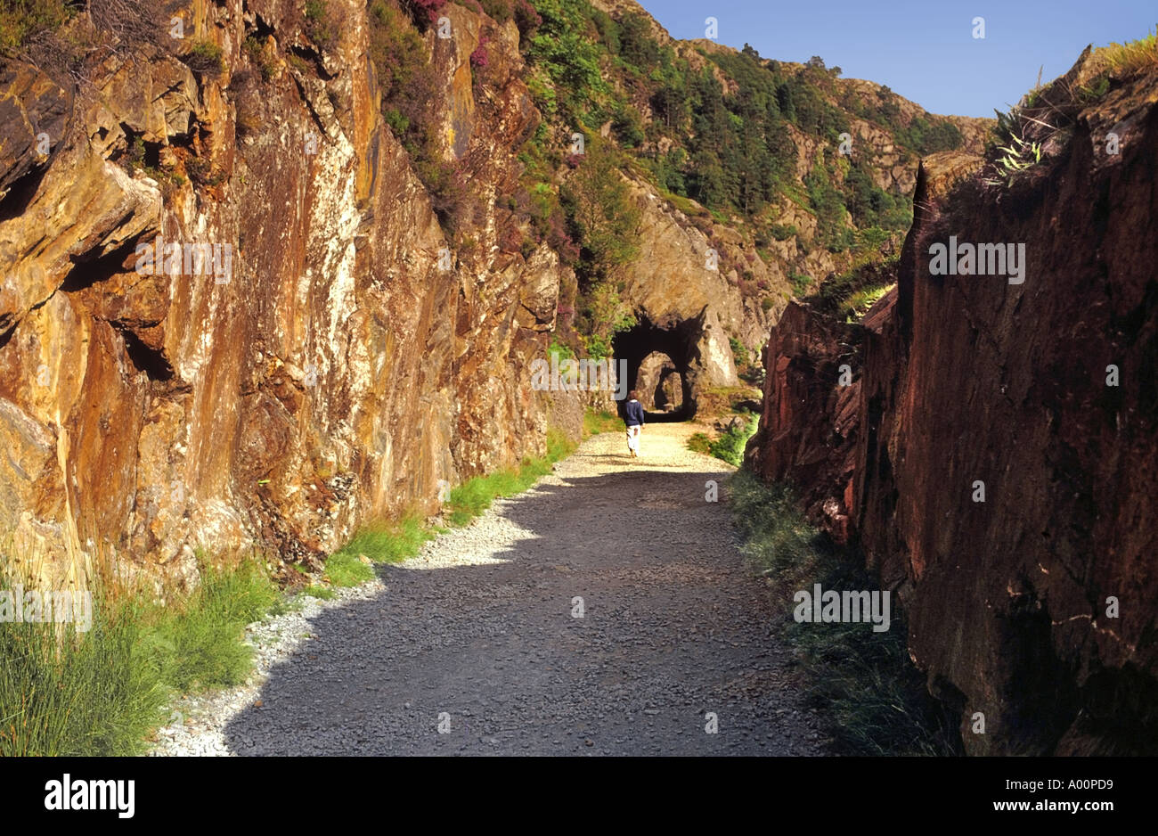 Aberglaslyn pass railway hi-res stock photography and images - Alamy