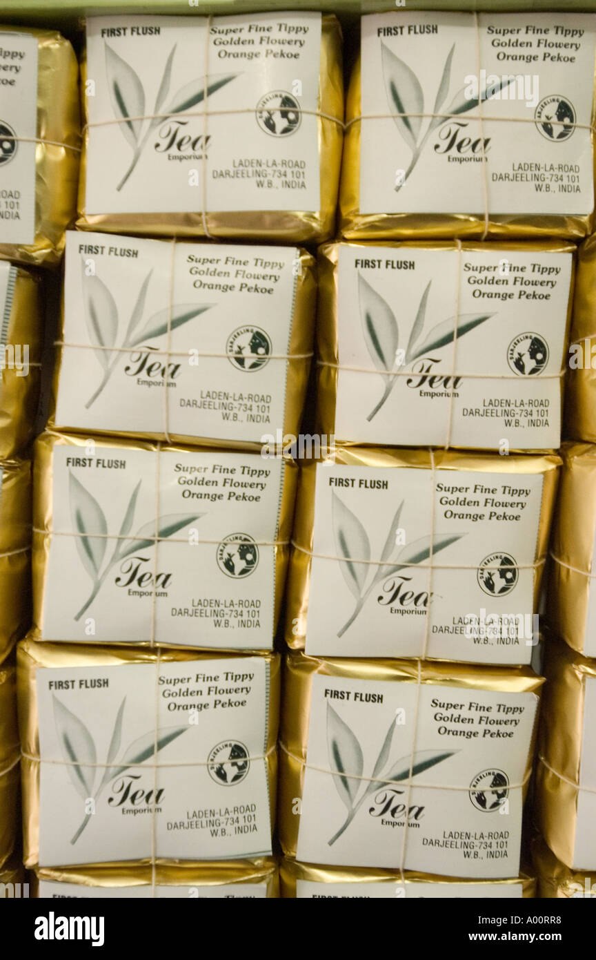 Packed tea leaves hi-res stock photography and images - Alamy