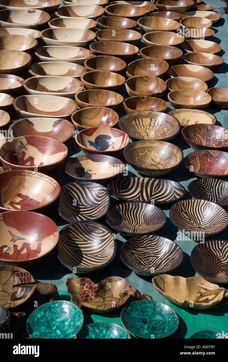 Crafts Stall Independence Avenue Windhoek Namibia Stock Photo - Alamy