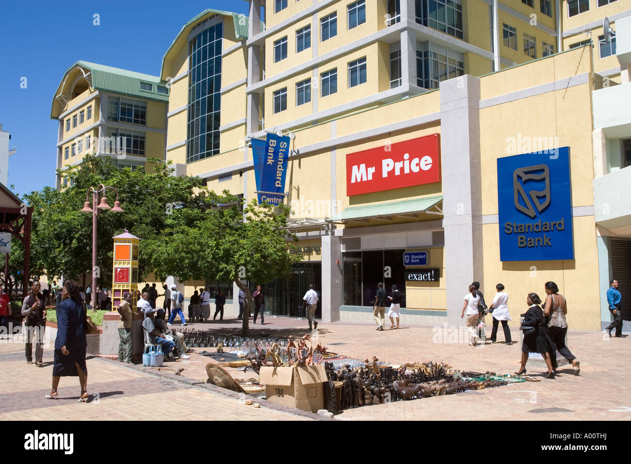 Post Street Mall Windhoek Namibia Stock Photo - Alamy
