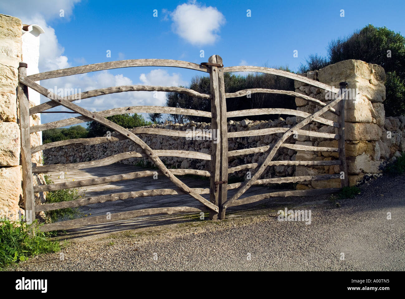 Traditional menorcan gate hi-res stock photography and images - Alamy