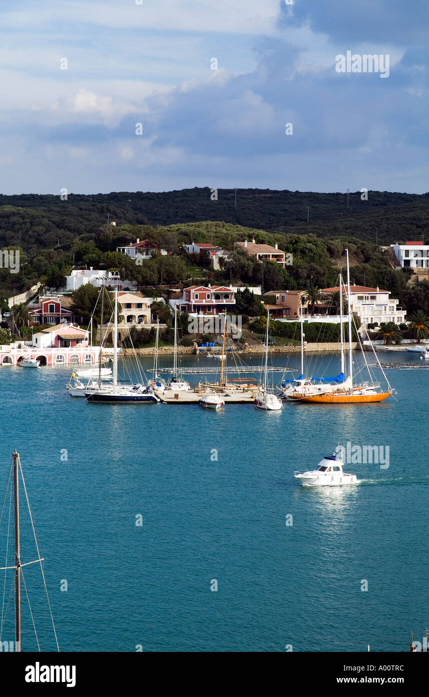 Menorca mahon harbour marina hi-res stock photography and images - Alamy