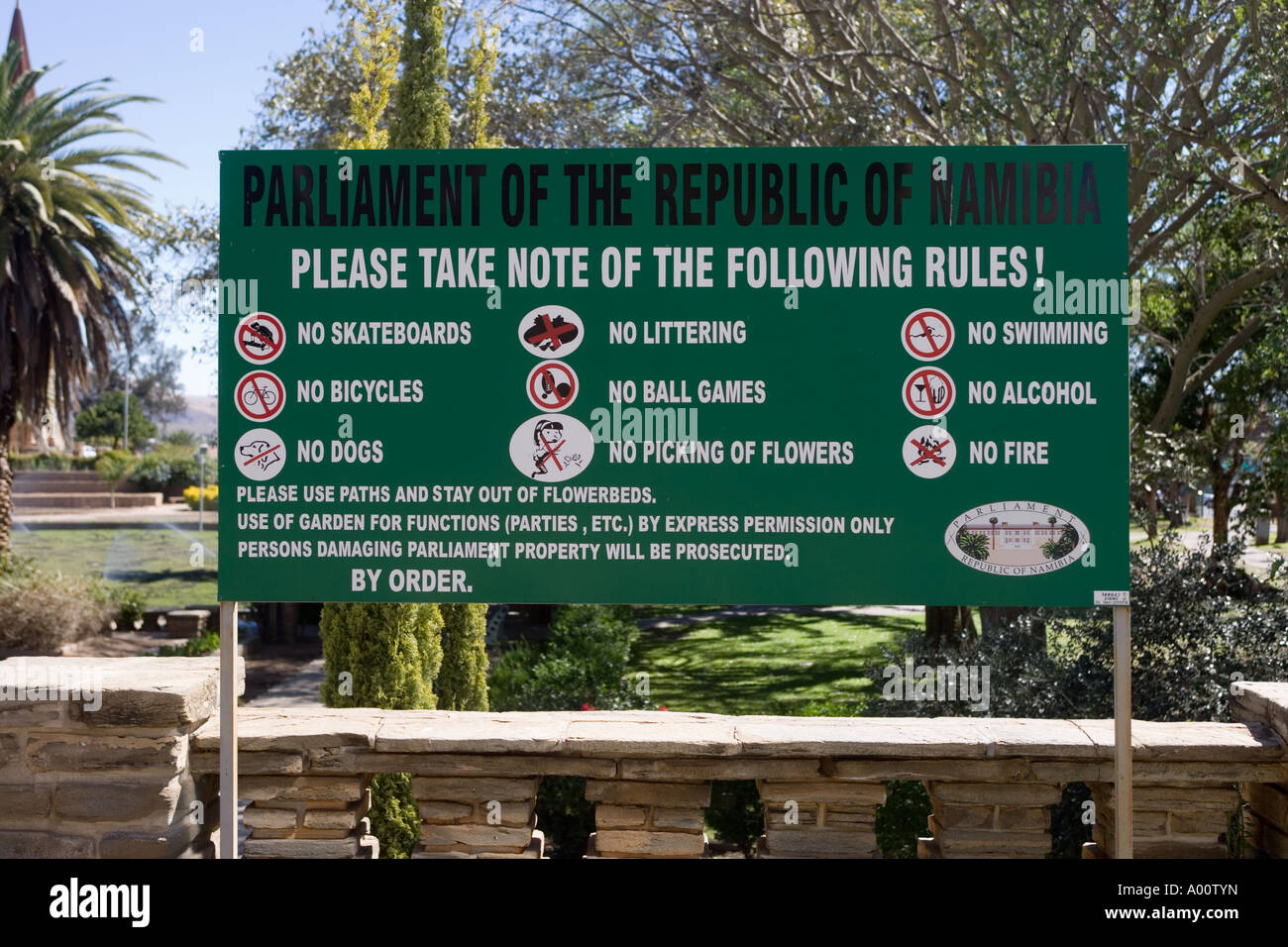 Parliament Windhoek Namibia Stock Photo - Alamy