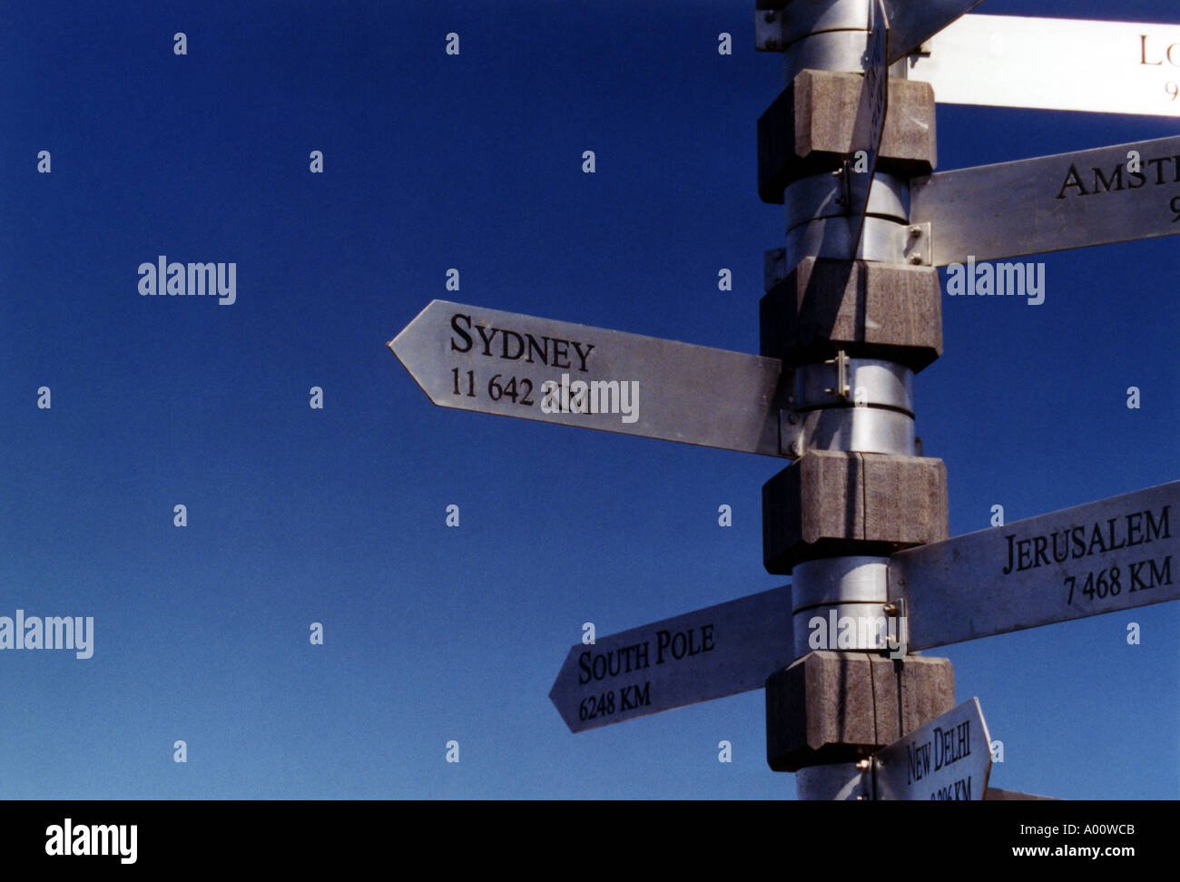 Signpost cape point south africa hi-res stock photography and images ...