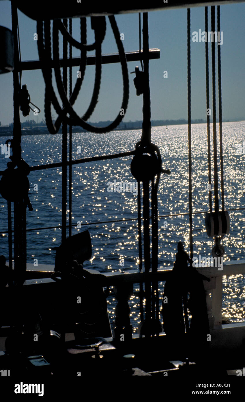 Ships rigging Duluth Minnesota Stock Photo - Alamy