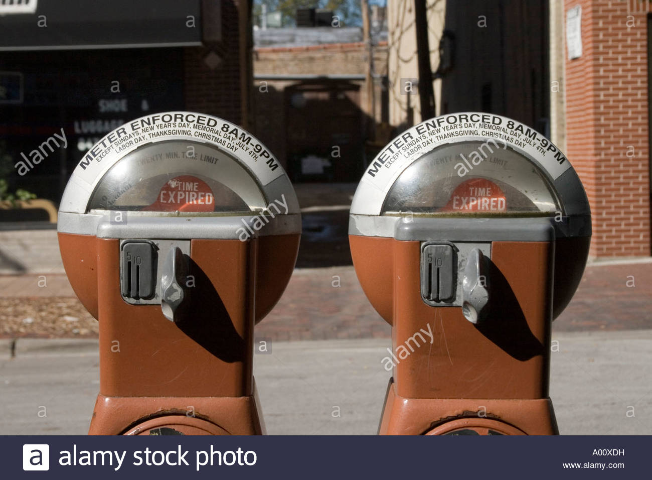 Two Parking Meters Stock Photos & Two Parking Meters Stock Images - Alamy