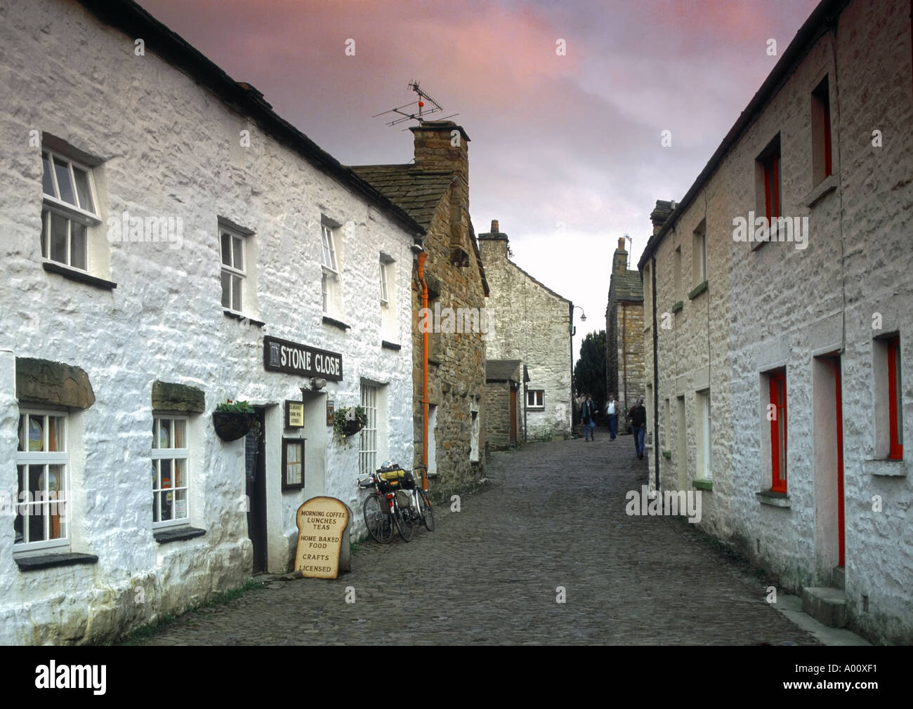 england cumbria dales yorkshire dent village Stock Photo - Alamy