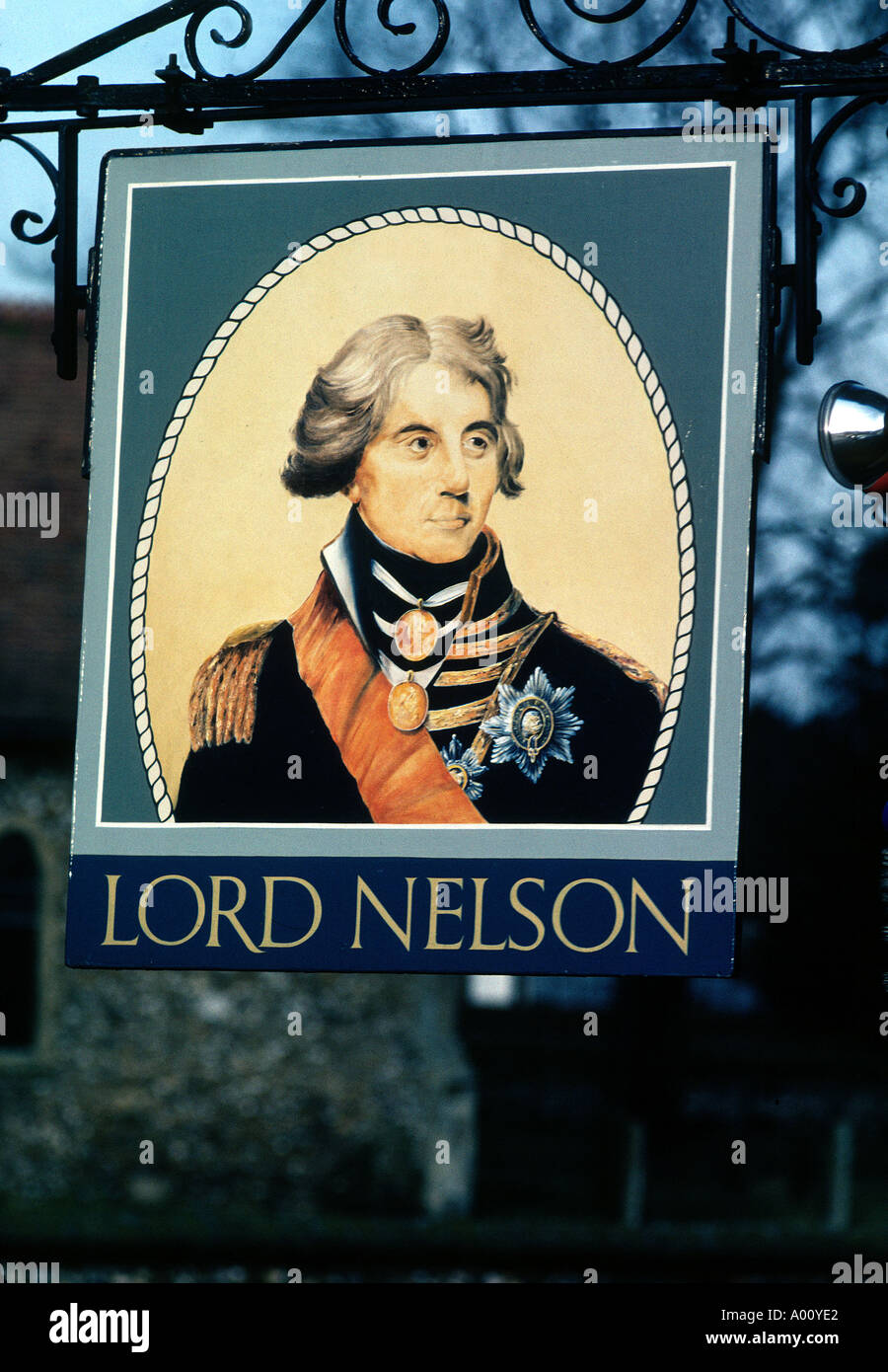 Lord nelson pub sign hi-res stock photography and images - Alamy