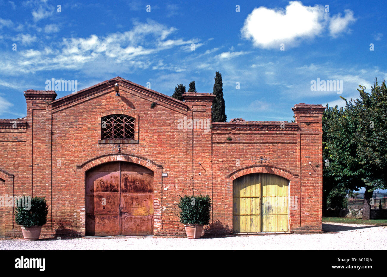 Tuscan Winery Building