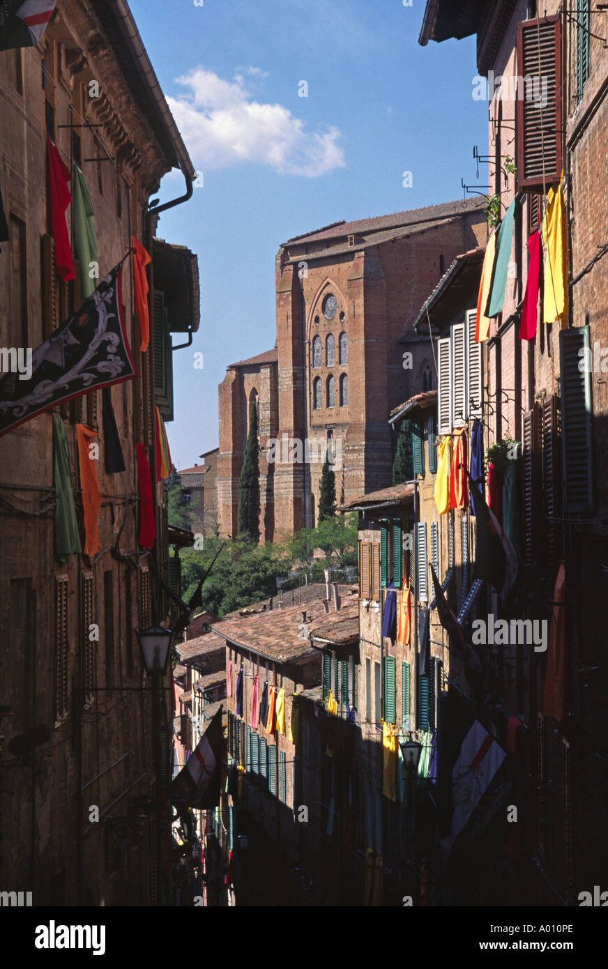 Tuscany flags banners hi-res stock photography and images - Alamy
