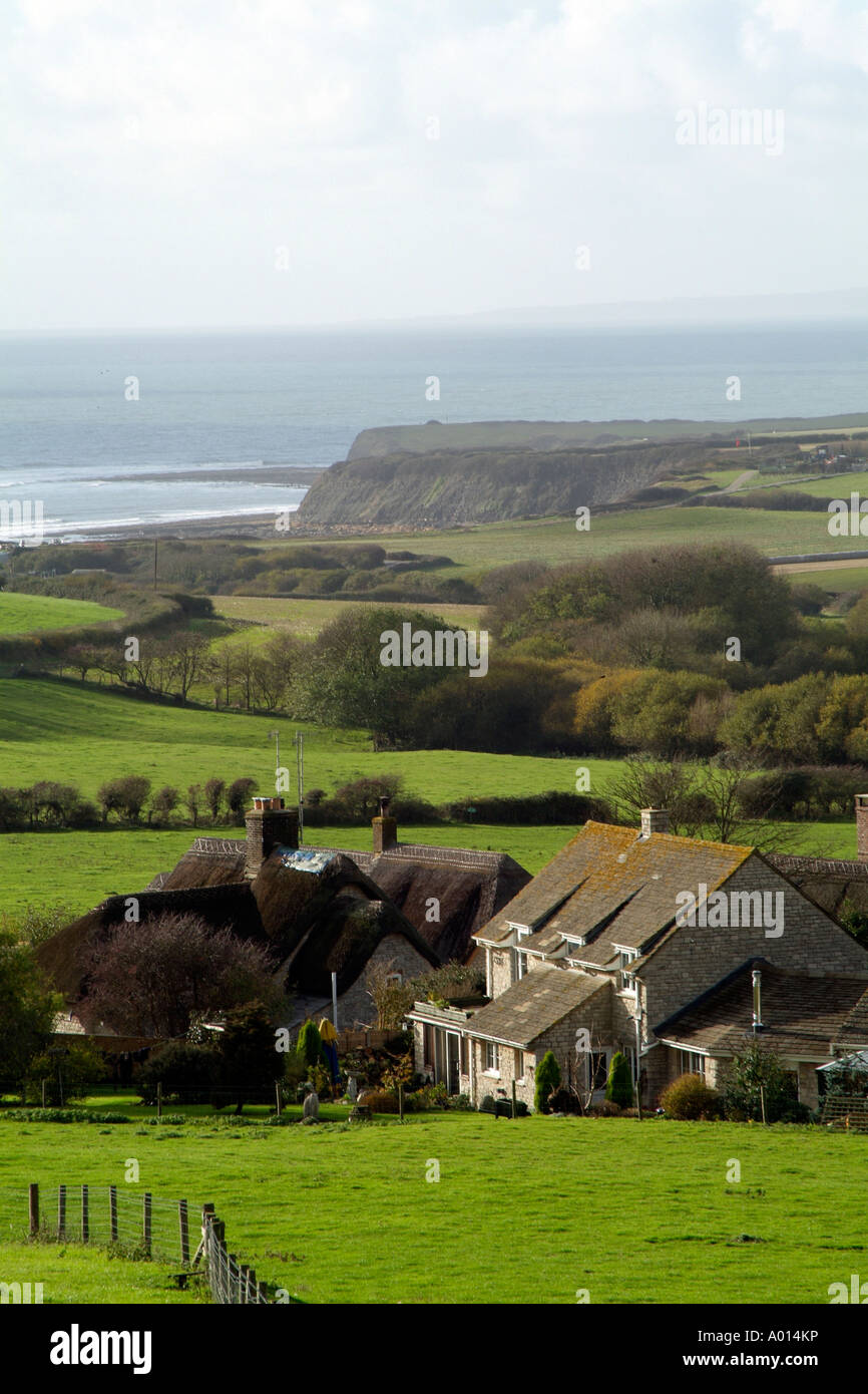 Kimmeridge a small village on the Jurassic coast. Dorset Southern ...