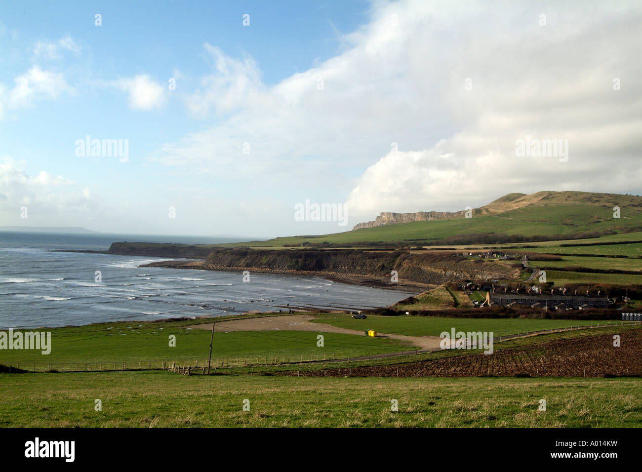 Kimmeridge on the Jurassic coast. Dorset Southern England UK Stock ...