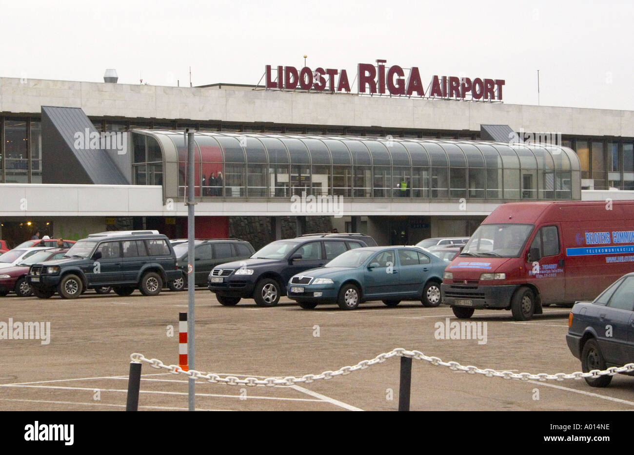 Riga airport car park hi-res stock photography and images - Alamy