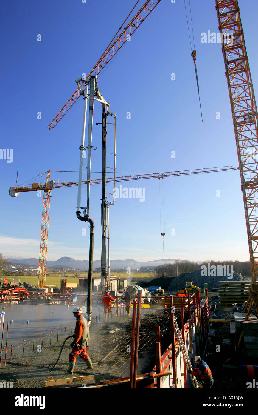 Construction being made concrete hi-res stock photography and images ...