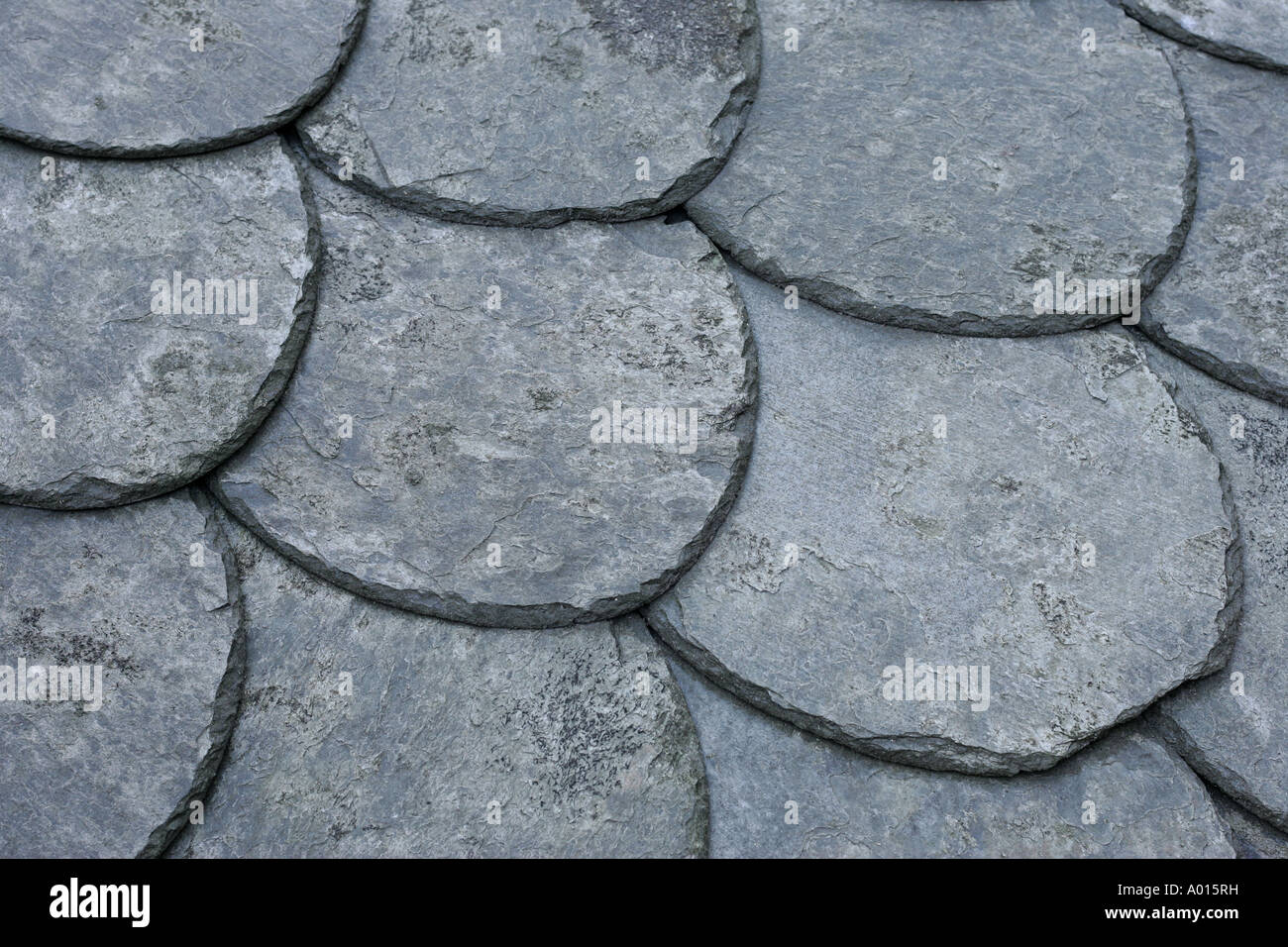 Shale roof tiles Stock Photo - Alamy