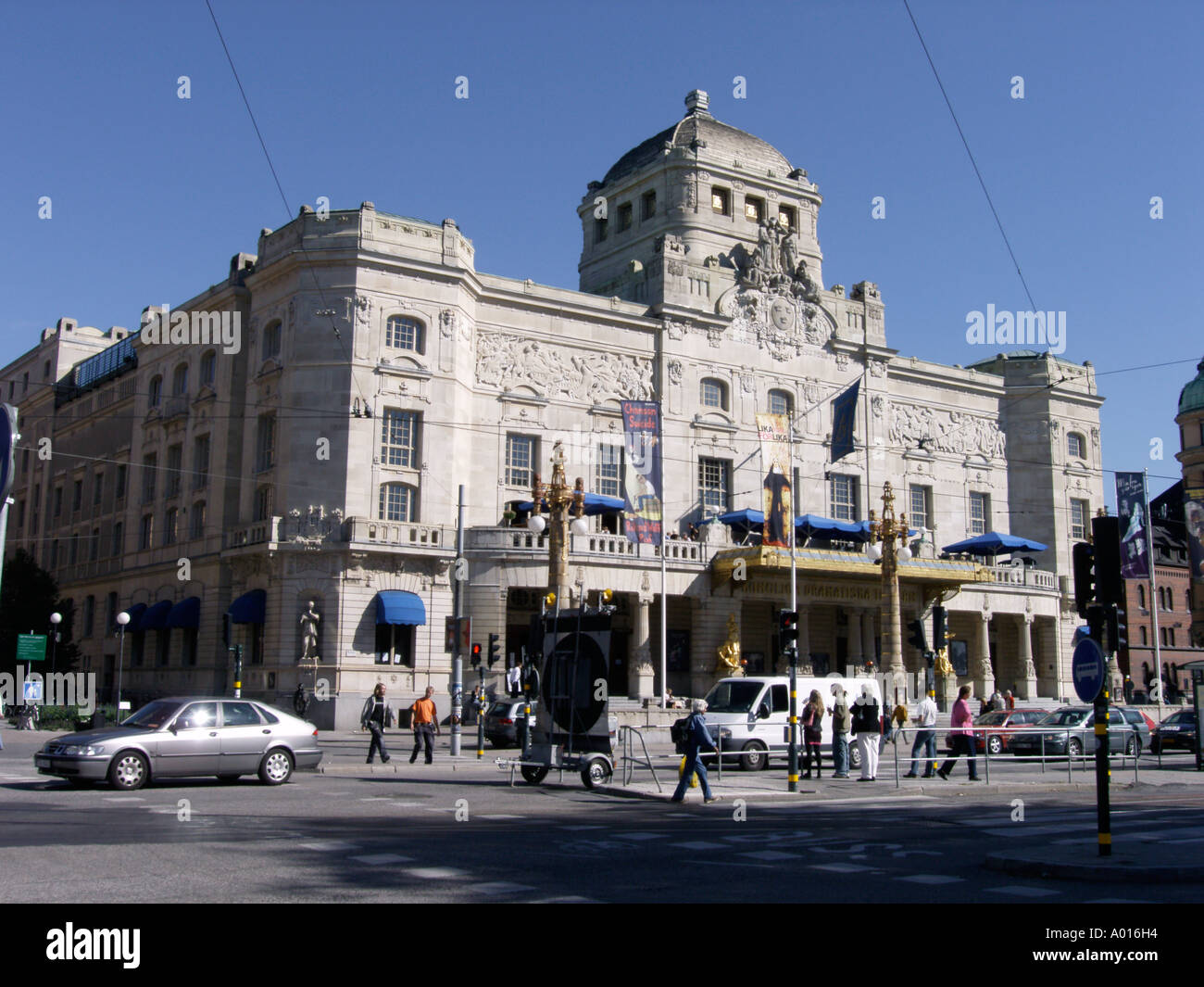 Royal dramatic theatre in Stockholm Stock Photo - Alamy