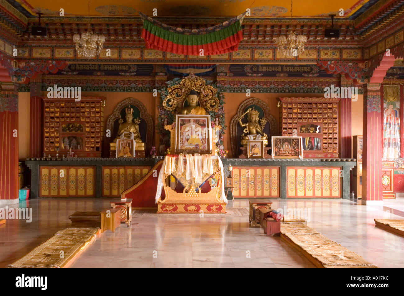 Rumtek monastery gangtok sikkim hi-res stock photography and images - Alamy