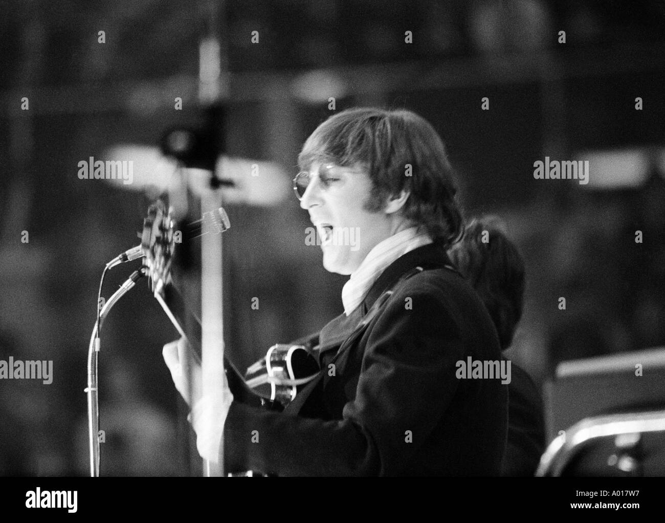 The Beatles, concert in Essen, Ruhr area, Gruga Hall, 1966, 1960s, the ...