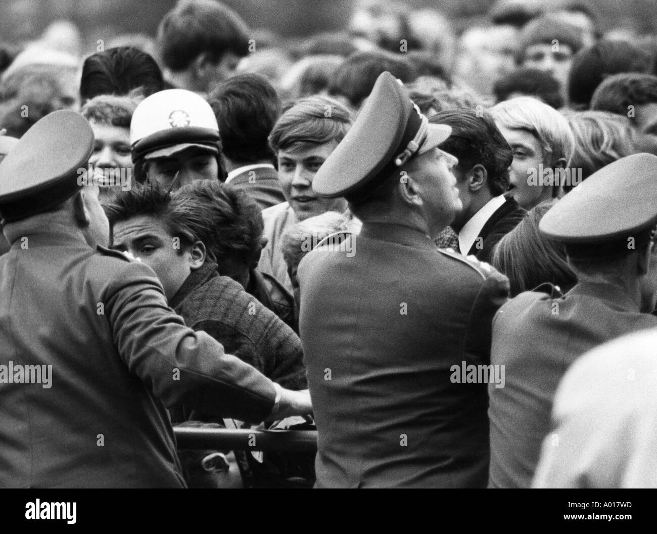 The Beatles, concert in Essen, Ruhr area, Gruga Hall, 1966, 1960s, the ...