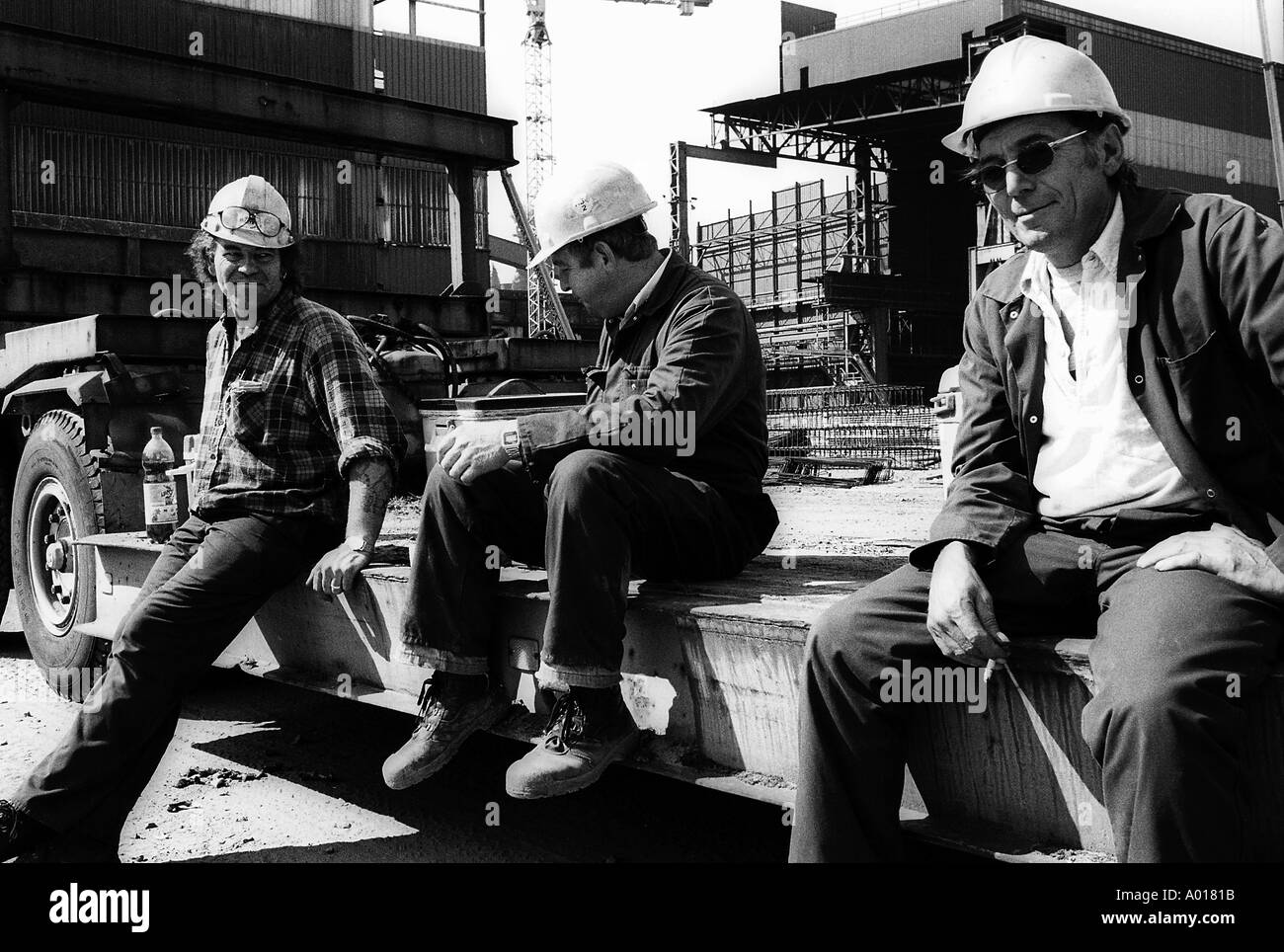 Men at work Stock Photo - Alamy