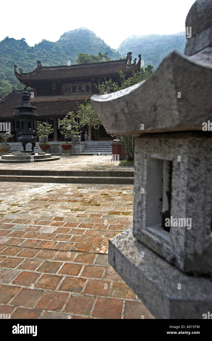 Pagoda Leading to Heaven at Perfume Pagoda mountain shrine complex near ...