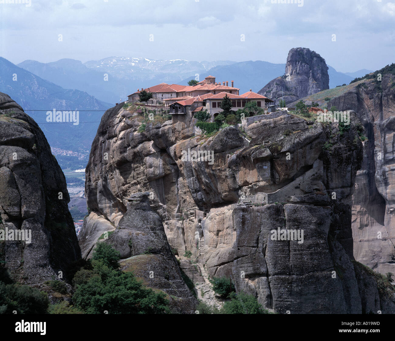Meteora-Kloster Agia Triada (Dreifaltigkeit), Thessalien, Griechenland ...
