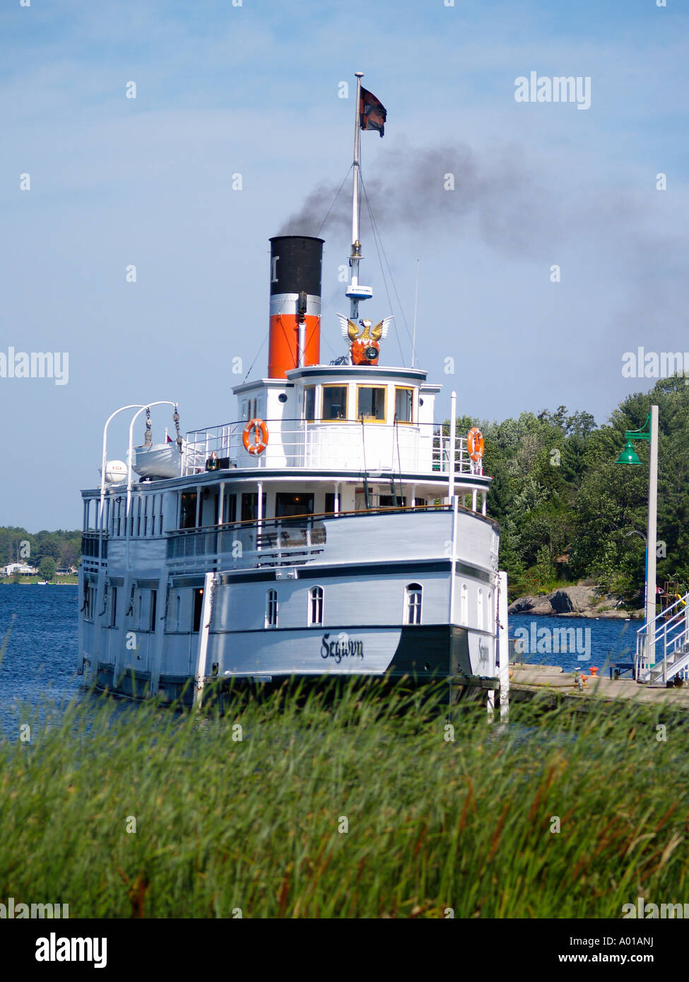 R M S Segwun operates on the Muskoka lakes, is the oldest operating ...