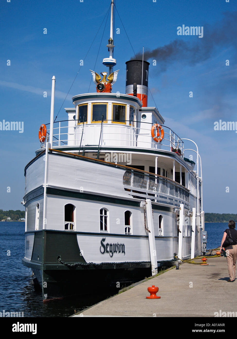 R M S Segwun operates on the Muskoka lakes, is the oldest operating ...