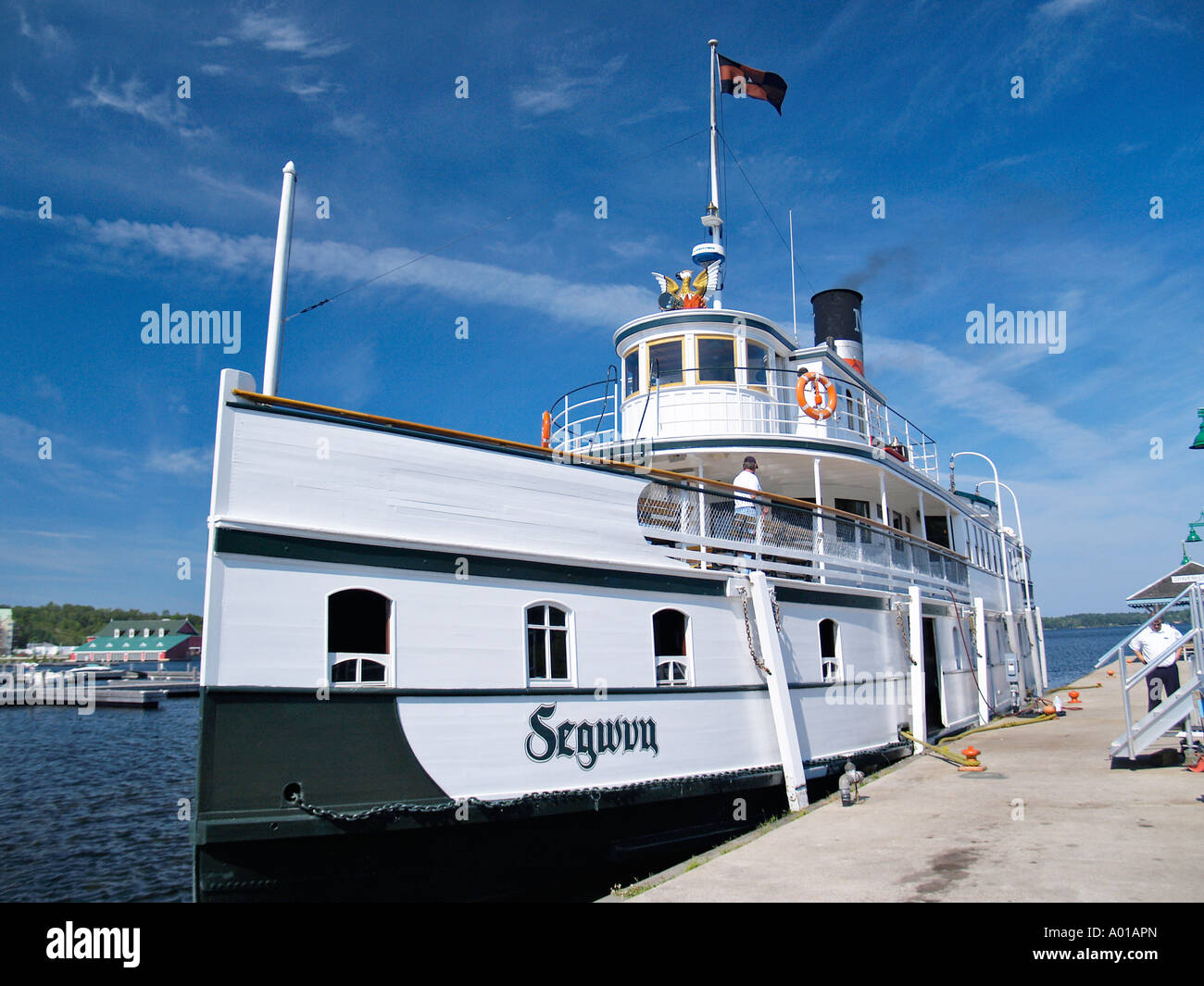 R M S Segwun operates on the Muskoka lakes and is the oldest operating ...