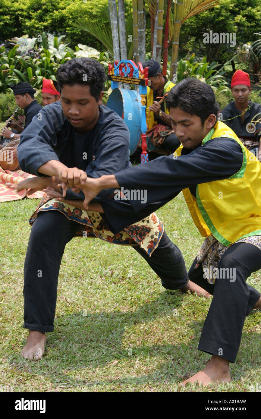 The Ancient Malay Art Of Self Defence Known As Silat Malaysia Stock
