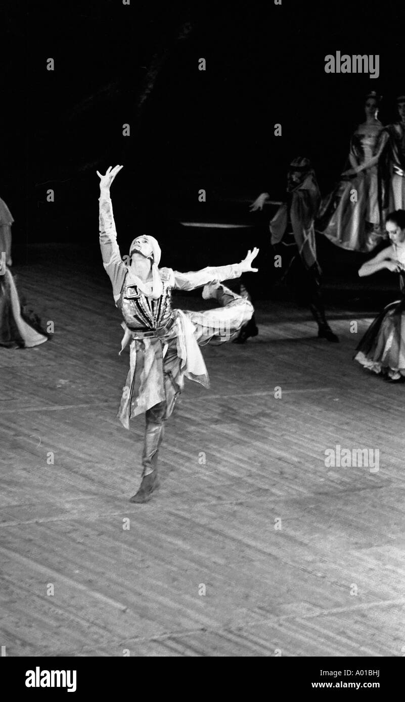 Farukh Ruzimatov on the stage of Mariinsky theatre (former Kirov ballet ...