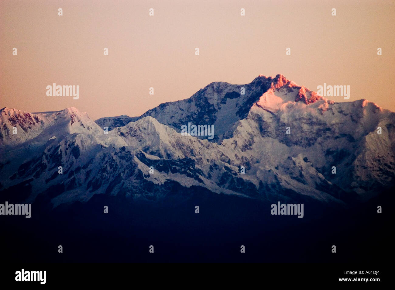 View of sunrise from tiger hill hi-res stock photography and images - Alamy