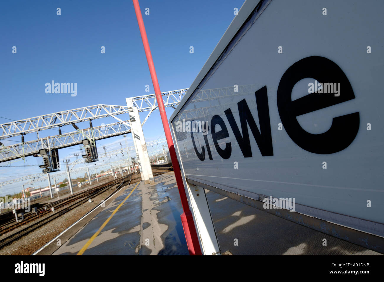 Crewe railway station Crewe Cheshire England UK Stock Photo - Alamy