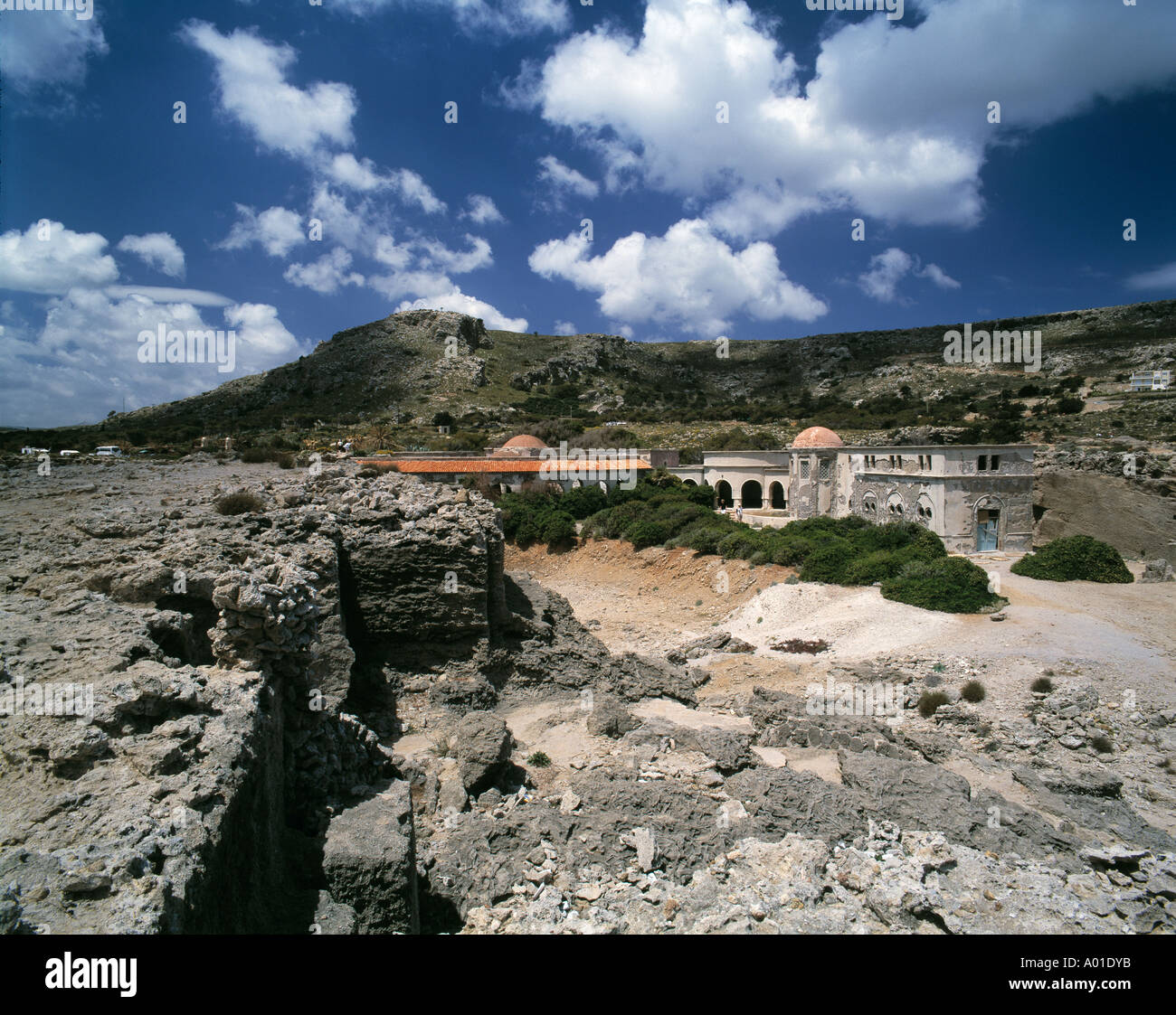 Thermen von Kallithea, ehemaliges Thermalbad, Felsenlandschaft ...